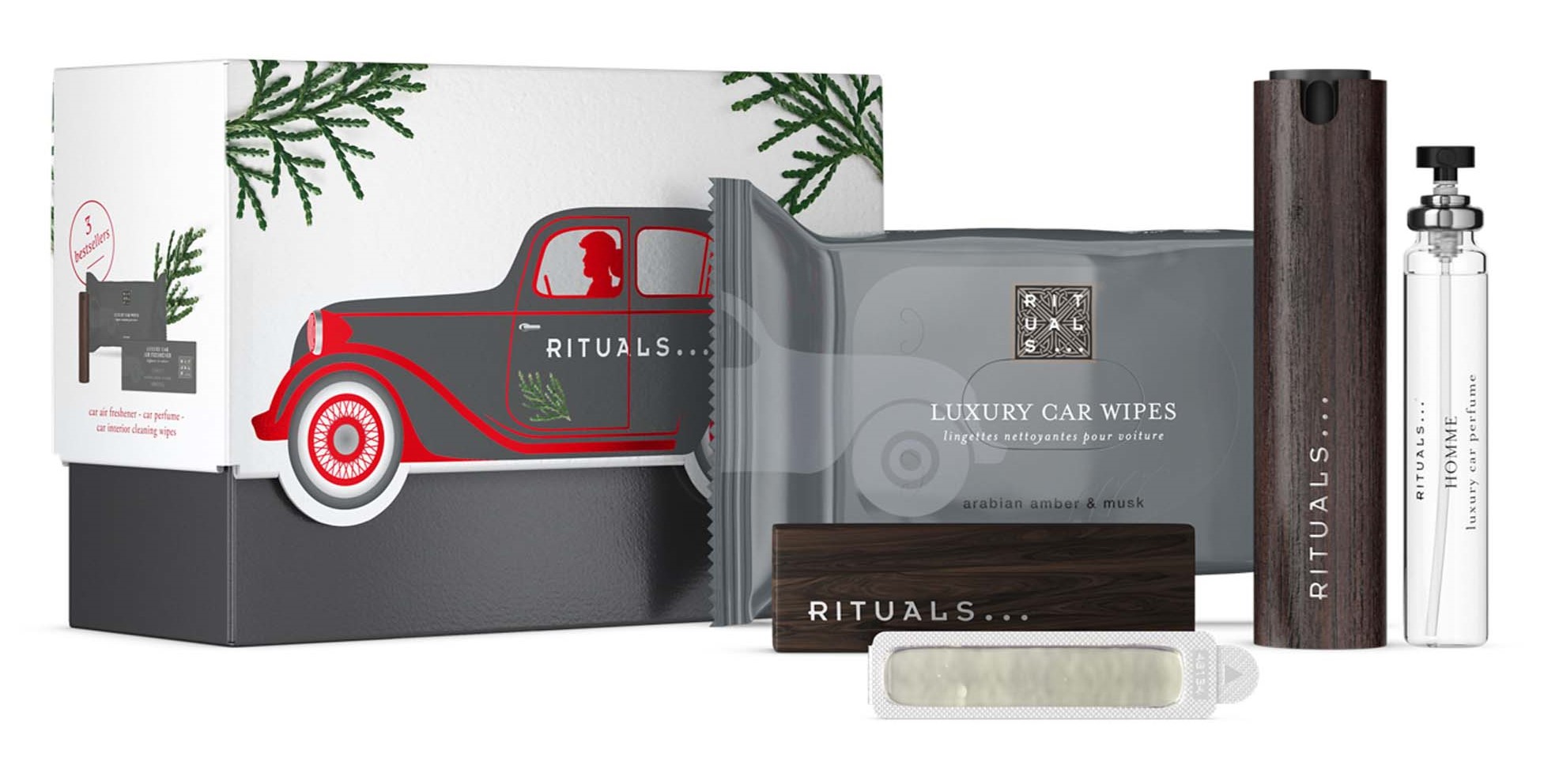 Kerstpakket Rituals Car Giftset Homme | € 32,98 | Kerstpakket Online